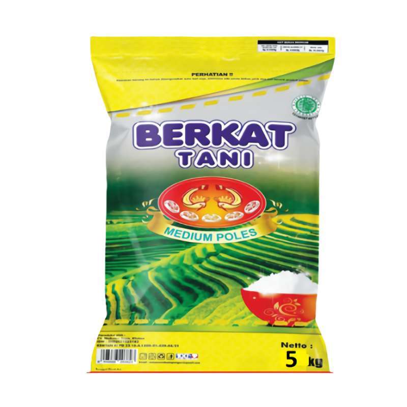 Promo SMG/JOG/SOLO - Beras BERKAT Kuning 5 Kg Sembada Diskon 10% di ...