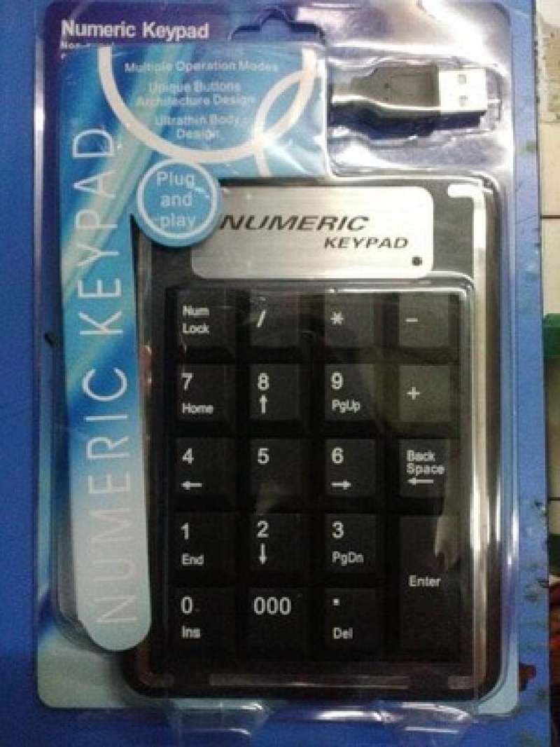 Jual Numeric Numpad Keyboard Numerik Keypad Usb Di Seller Rachmat