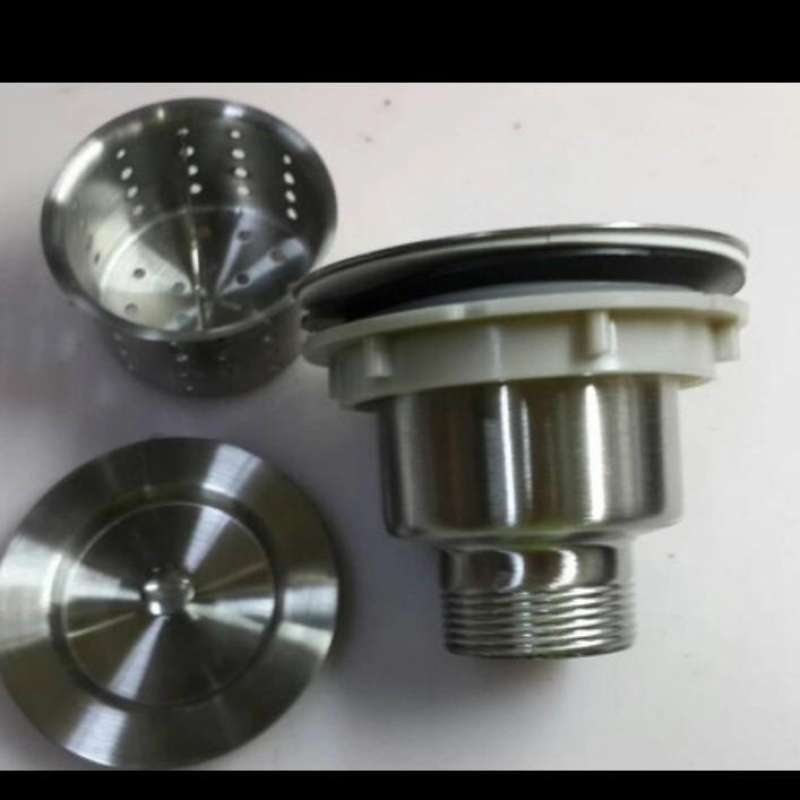 Jual Afur Avur Keranjang Sifon Full Stainless Bak Cuci Piring Wastafel ...