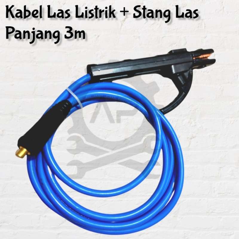 Promo Kabel Las Listrik + Stang Las 3m Diskon 48% Di Seller Sumber Las ...