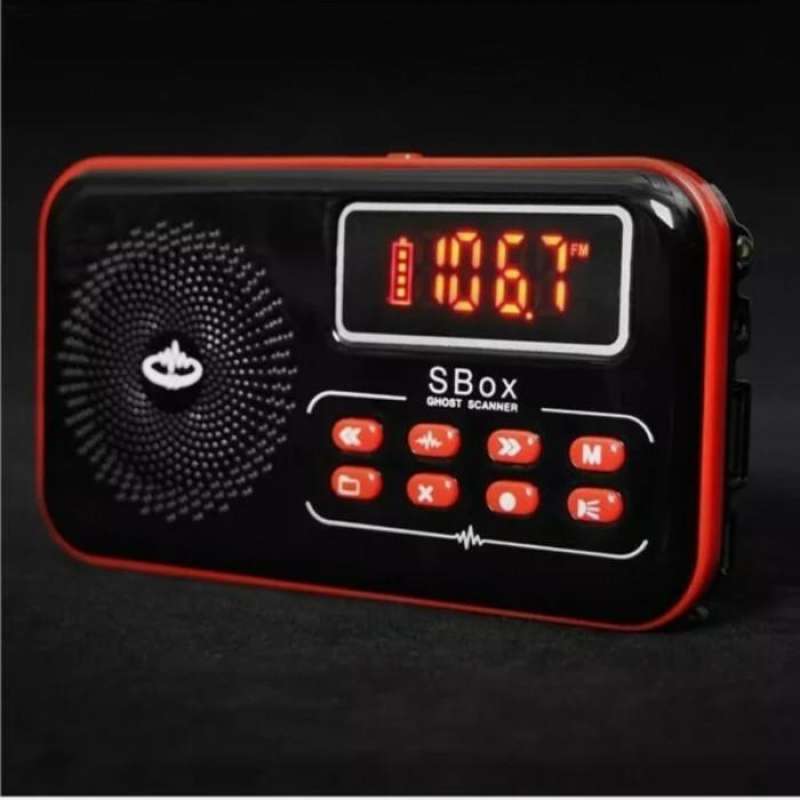 Jual S-BOX Spirit Box FM/AM Radio Ghost Box Ghost Hunting Equipment ...