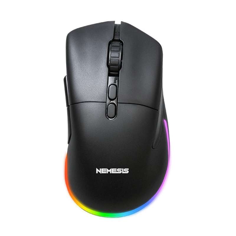Jual NYK S80 / S 80 Lite Blackmoon Mouse Gaming Wireless With RGB ...