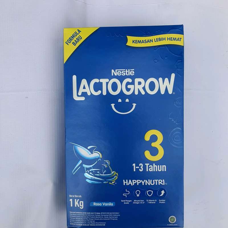Jual Susu Bayi Lactogrow 3 1-3 Tahun 1000Gr / 1000 Gr di Seller Toko ...