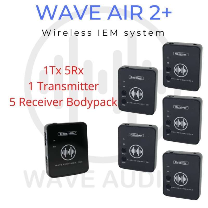 Jual WAVE AIR 2 wireless IEM system panggung wave audio monitor - 1tx ...