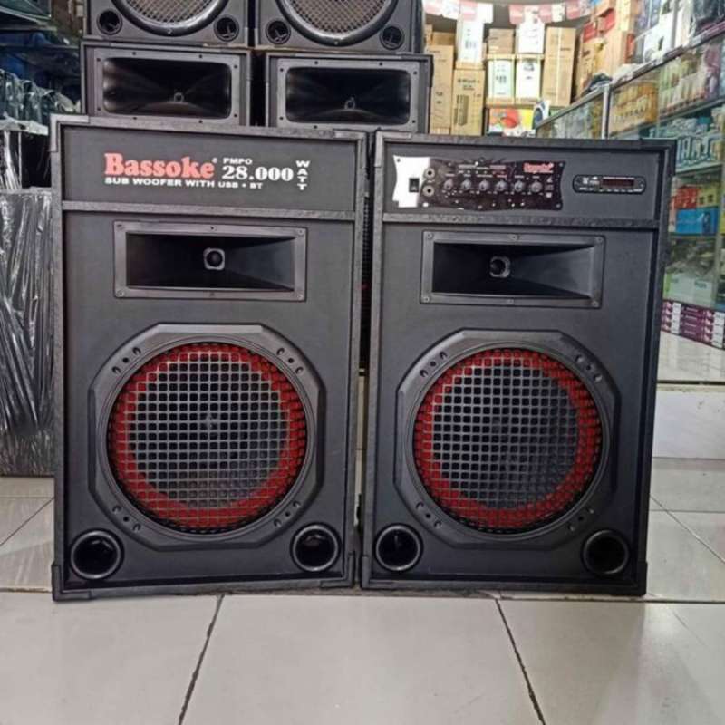 Jual Speaker Aktif Bassoke 12 Inc Bombastis Promo Harga Murah Bluetooth ...