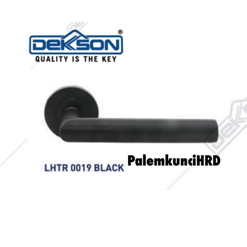 Promo Lever Handle Dekson Lhtr 0019 Black Matt Handle Pintu Dekkson ...
