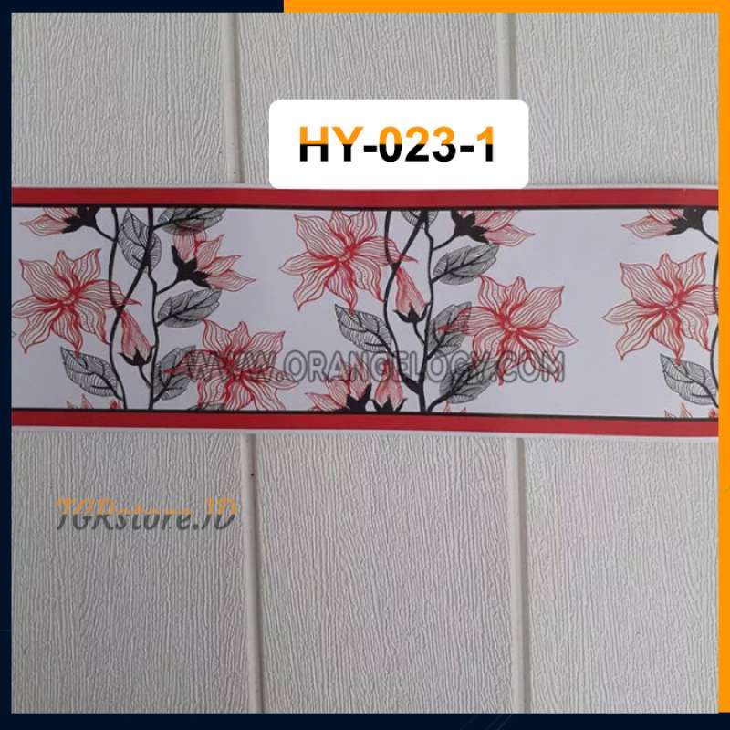 Jual Sticker Wall border Murah Colorful Stiker Dinding Kaca Kayu Motif ...