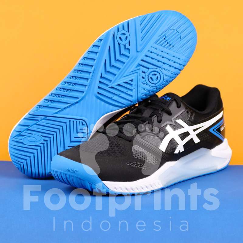 Jual Footprints Indonesia Sepatu Tenis Asics Gel Challenger 13 Black ...