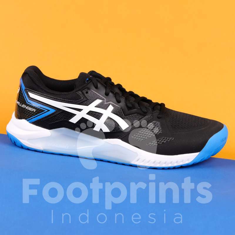Jual Footprints Indonesia Sepatu Tenis Asics Gel Challenger 13 Black ...