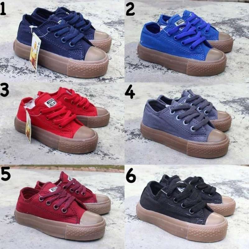 Jual Sepatu All Star Converse Chuck Taylor/CT Sol Gum Anak/Kids Murah ...