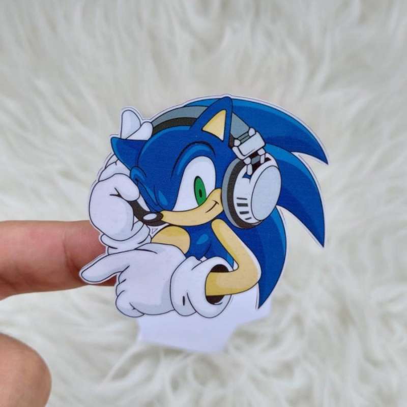 Jual Stiker Vinyl Karakter Sonic Sega Motor Laptop Case Hp Frame Sepeda Di Seller Epinidit House
