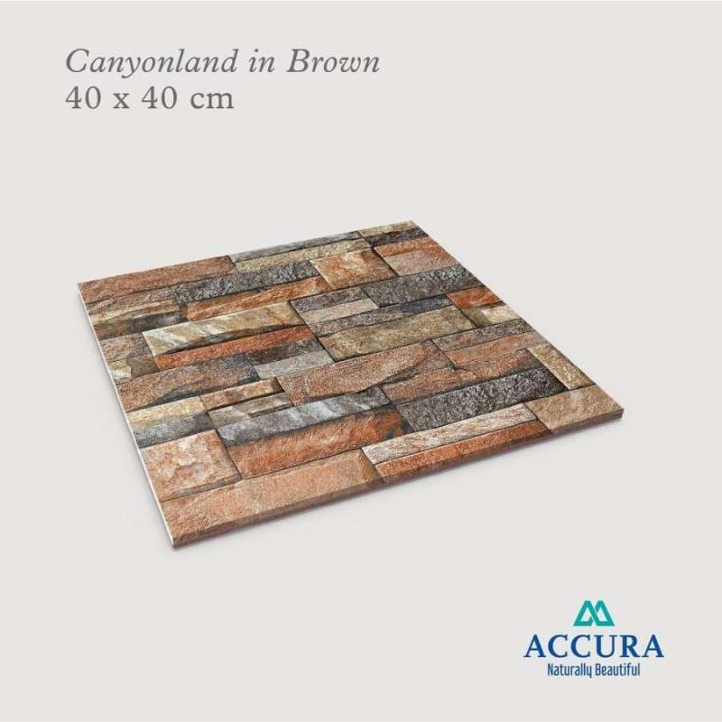 Jual Keramik Lantai Mulia 40 X40 Brown Original Murah - Harga Diskon ...