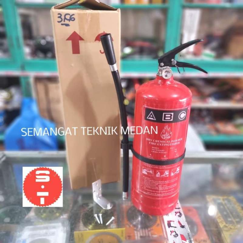 Jual ALAT PEMADAM API KEBAKARAN APAR TABUNG FIRE EXTINGUISHER 3kg 3 kg ...