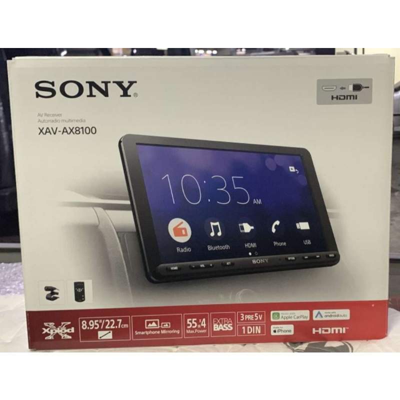 Jual Headunit SONY XAV AX8100/AX-8100/AX 8100 APPLE CARPLAY di Seller ...