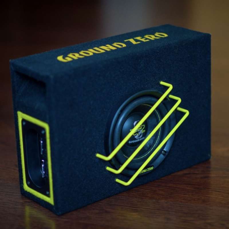 Promo SUBWOOFER GROUND ZERO GZRB 16 SPL 6 INCH SUBWOOFER BUILT IN BOX ...