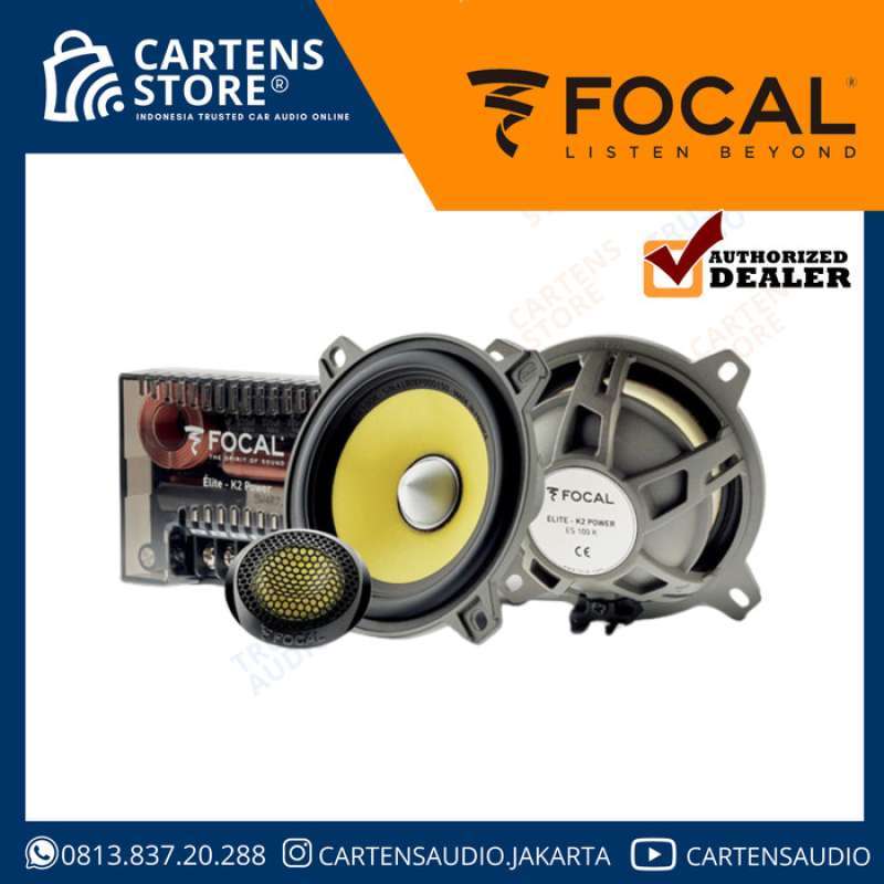 Jual Speaker 2 Ways Focal Es100k By Cartens-store.com Di Seller Gasta Depn - Kebon Kacang, Kota ...