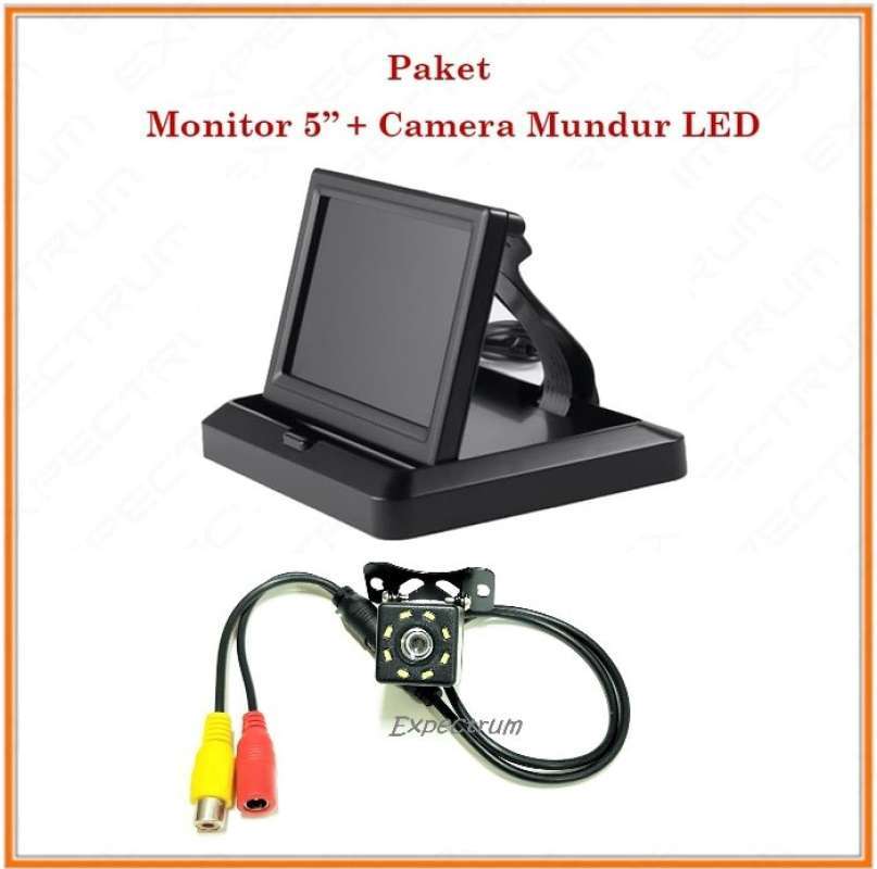 Promo Monitor TV Lipat 5 inch - PAKET Monitor TV 5 inch & Kamera LED ...