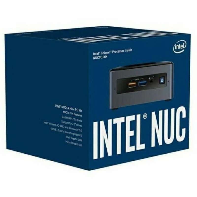 Jual Intel Nuc Mini Pc Nuc7cjyh Kit Barbone - Intel Celeron Quadcore ...