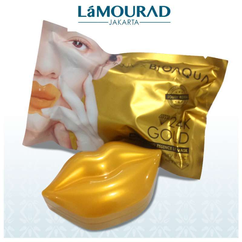 Jual BIOAQUA 24K Gold Moisturizing Essence Lip Mask 60g di Seller ...