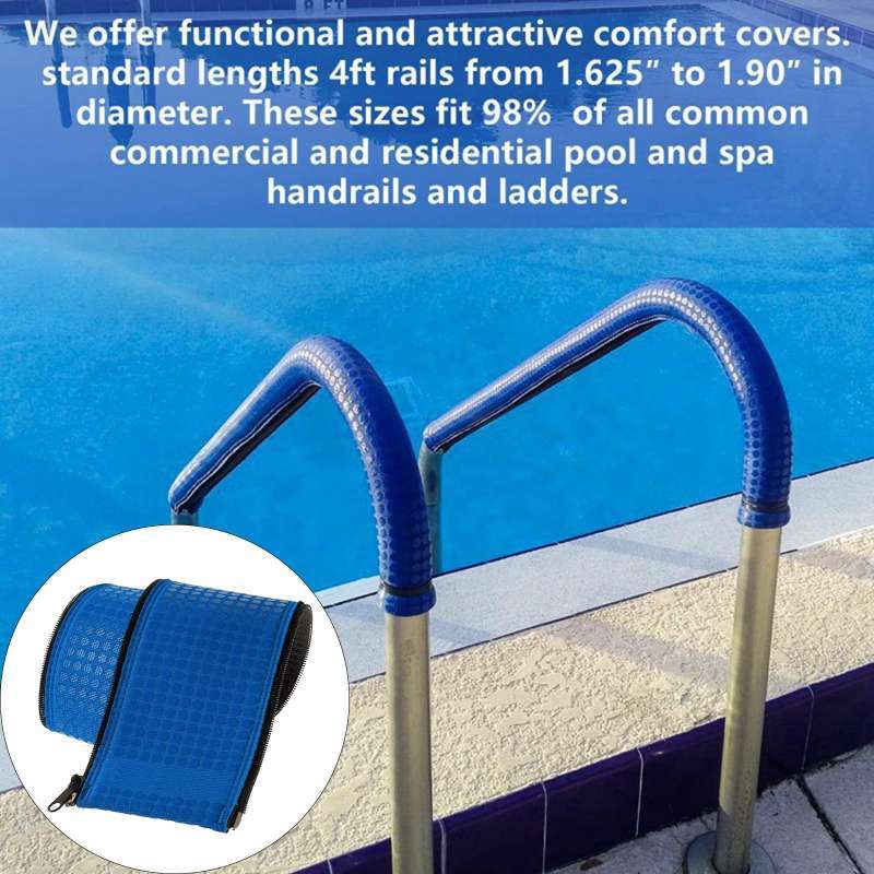 Jual Pool Handrail Cover With Zipper Nonslip Grip Rail Covers For Hand ...