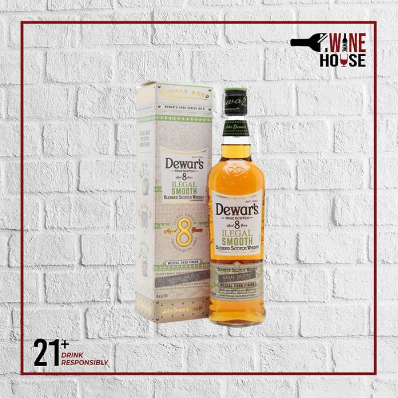 Promo Dewar's/Dewars 8 Years Ilegal Smooth Blended Scotch Whisky Diskon ...