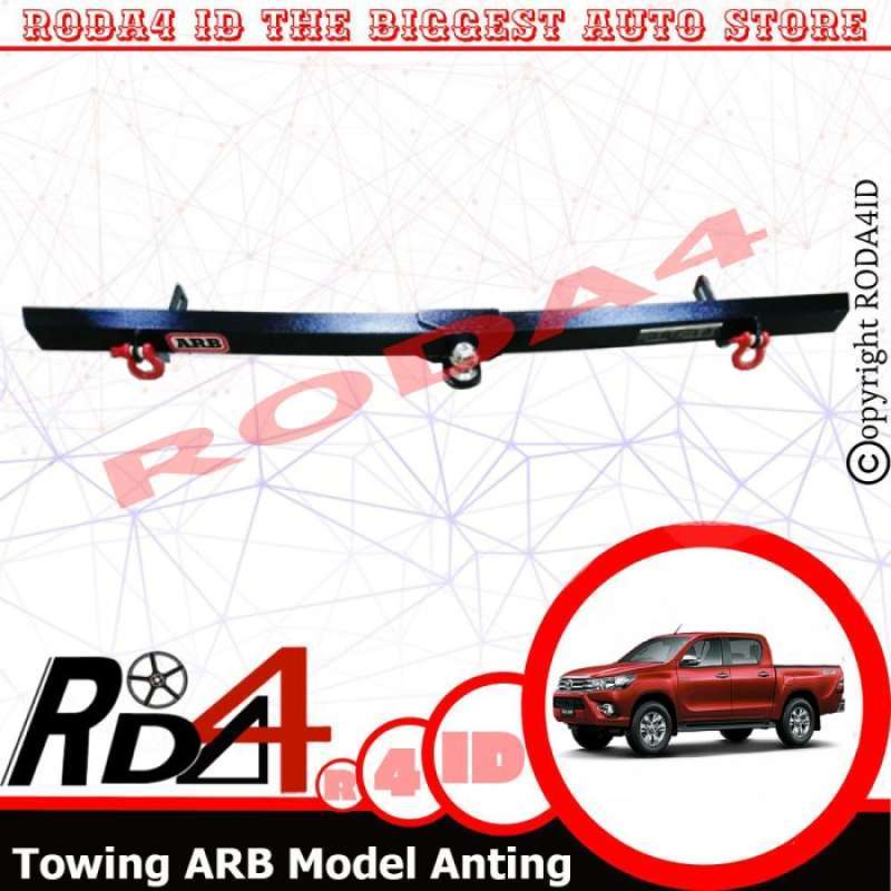 Promo Towing ARB TOYOTA HILUX Bumper Belakang Besi Model ANTING Full ...