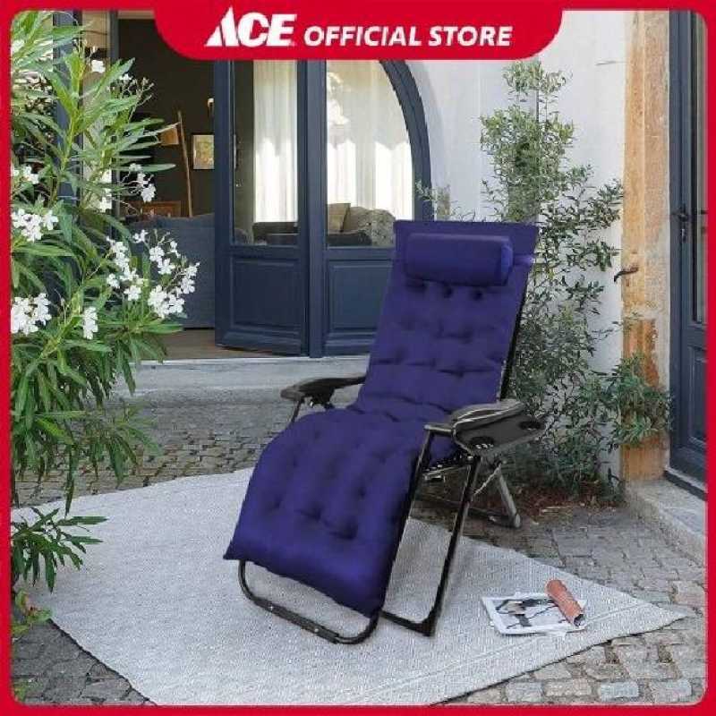 Jual Ace - Soleil Kursi Recliner Zero Gravity Dengan Bantal - Biru Di ...