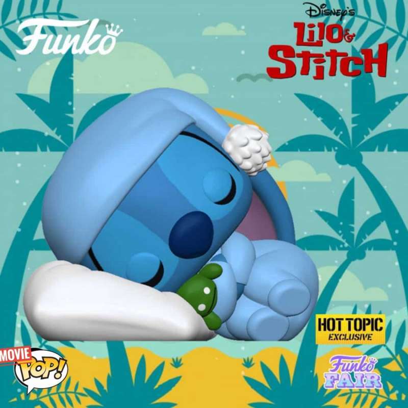 Jual Funko Disney Lilo & Stitch - Sleeping Stitch Hot Topic Exclusive ...