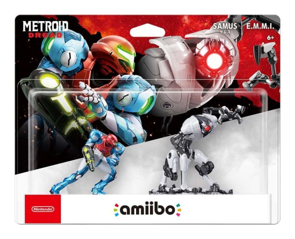Promo Nintendo Switch Metroid Dread Amiibo 2-pack Samus E.m.m.i ...