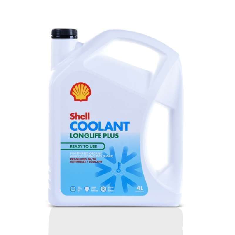 Jual AIR RADIATOR SHELL COOLANT LONG LIFE PLUS 4Ltr di Seller Kiky ...