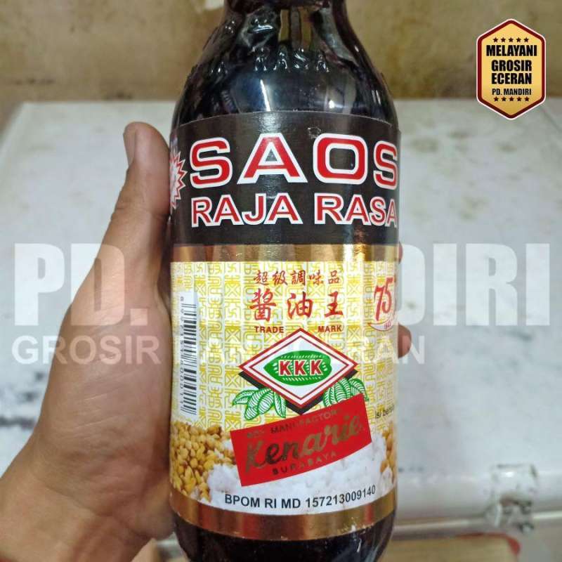 Jual SAOS RAJA RASA CAP KENARI 600 ML di Seller PD MANDIRI BDG - Kebon ...