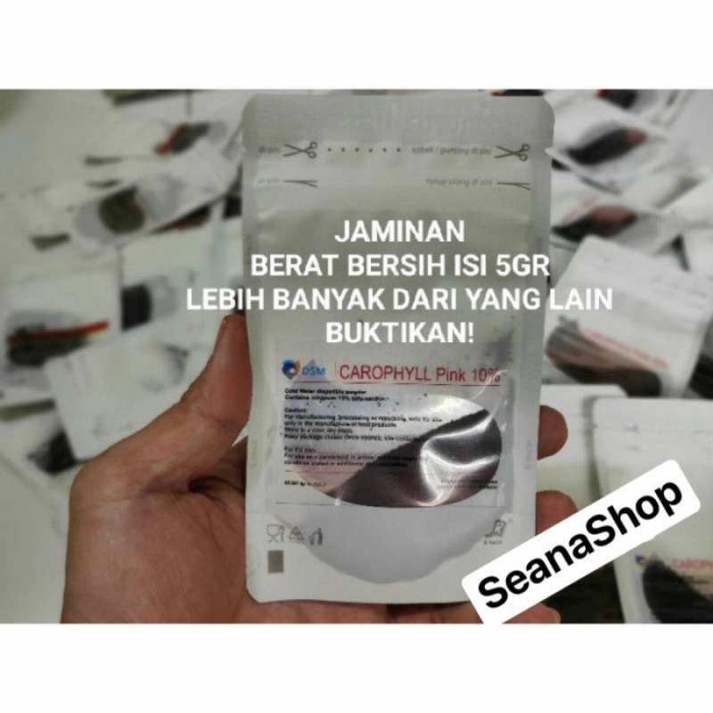 Jual Pewarna Ikan Hias Carophyll Pink Dsm Astaxanthin 5 Gram Original ...