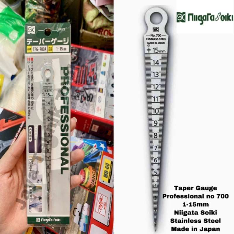 Promo Taper Gauge Niigata Seiki Professional Jepang Pengukur Gap Alat ...
