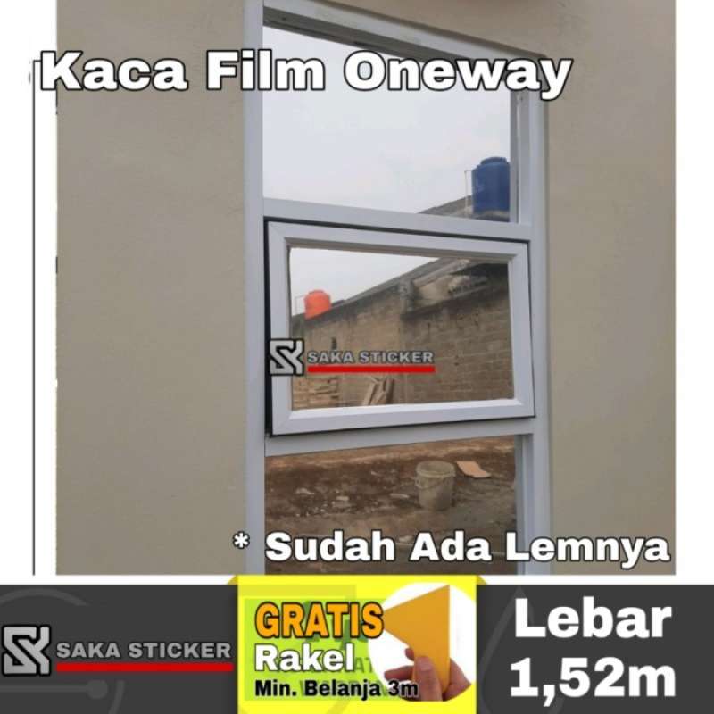 Promo Kaca Film One Way Stiker Jendela Pintu Rumah Tidak Tembus Pandang ...
