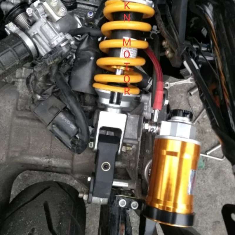 Jual mono shock aerox nui tabung plus breaket tinggal pasang di Seller ...