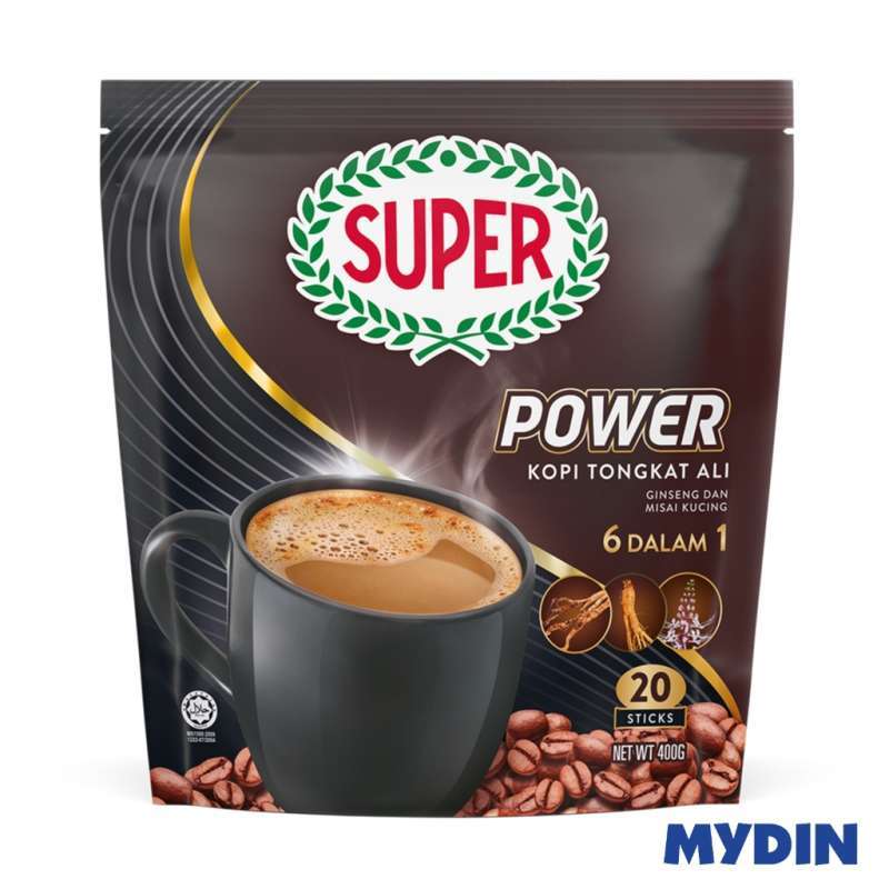 Jual Super 6 in 1 Super Power Tongkat Ali/Ginseng/Misai Kucing (20 x ...