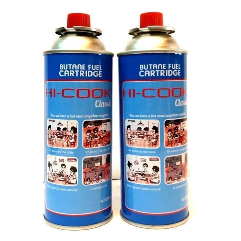 Jual Hicook Gas Kaleng Cartridge Kompor Portable Camping Tabung Hi Cook ...
