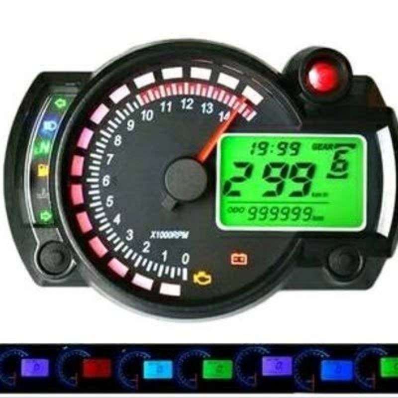 Jual Speedometer All in One Spido Spidometer RX2N Koso RPM Digital ...