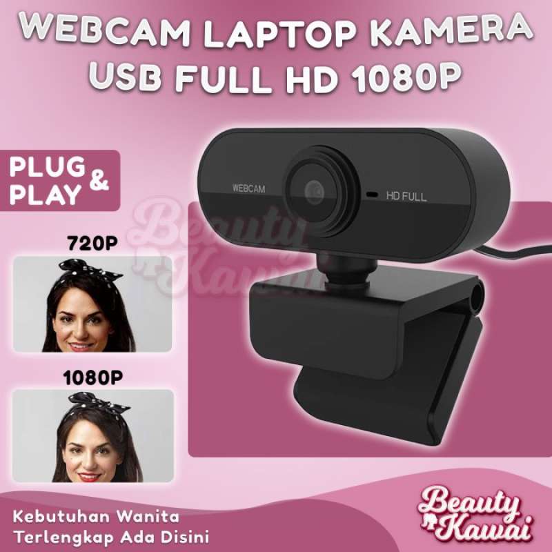 Jual WEBCAM LAPTOP KAMERA USB KOMPUTER FULL HD RESOLUSI 1080P di Seller ...
