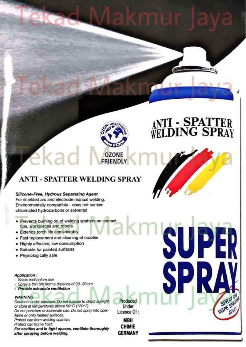 Promo Anti spatter Super Spray / Welding Spray Germany 500ml Diskon 23% ...