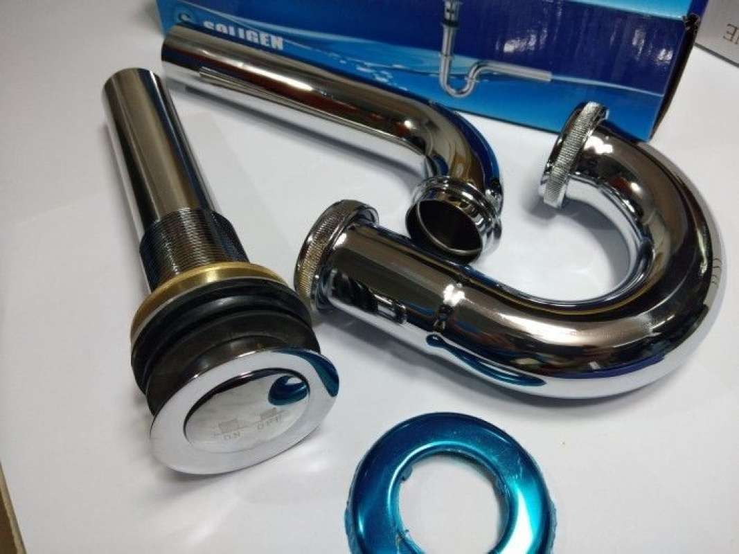 Jual Sifon wastafel pencet orginal SOLIGEN / kran air leher angsa afur ...