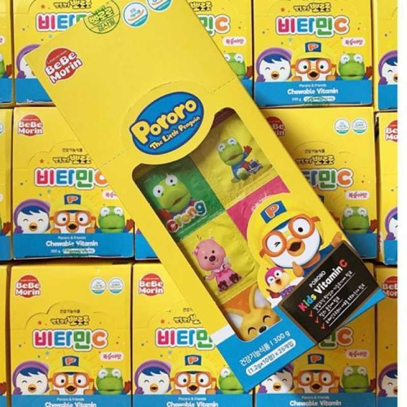 Jual Pororo kids Vitamin C Candy 1Box 25 Strip di Seller DAEBAK MART ...