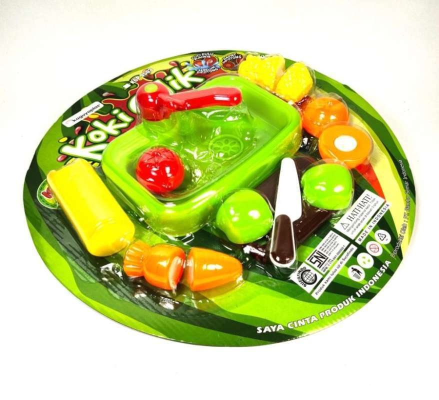Jual Mainan Koki Cilik Rujak Mainan Buah Potong di Seller Grand Toys ...