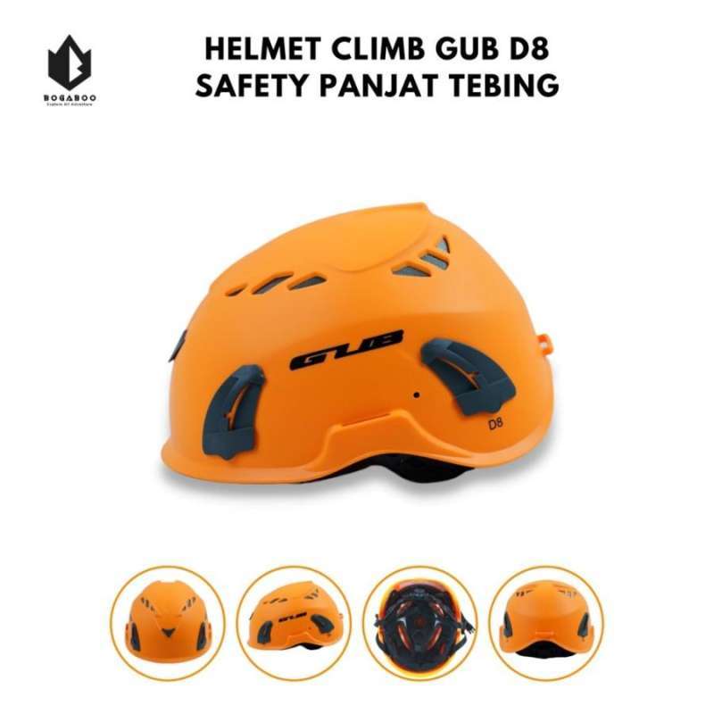 Jual Helm Safety Proyek Helmet Gub D8 Sport Climbing Rafting Sepeda Di ...