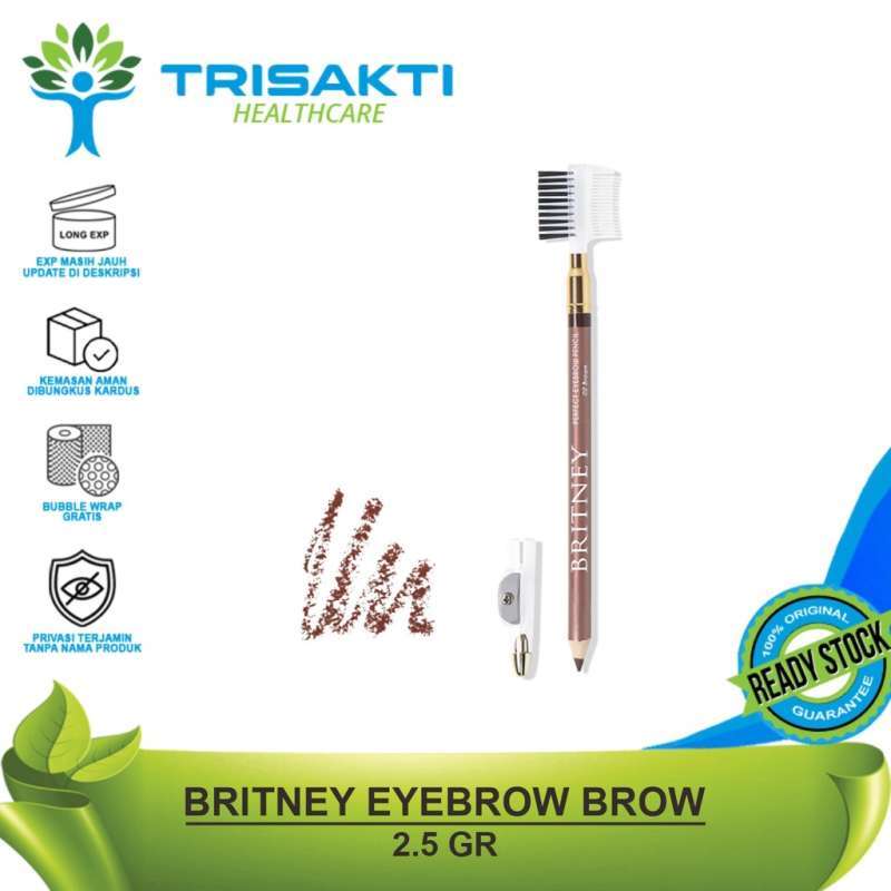 Jual Purbasari Britney Perfect Eyebrow Black / Brown Pensil Alis di ...