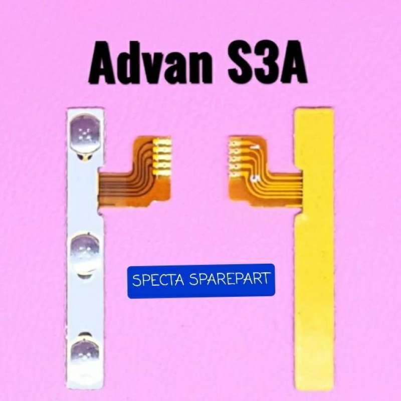 Jual FLEXIBLE CONNECTOR KONEKTOR VOLUME POWER ON OFF ADVAN S3A di Seller Top Up Fast - Catur ...