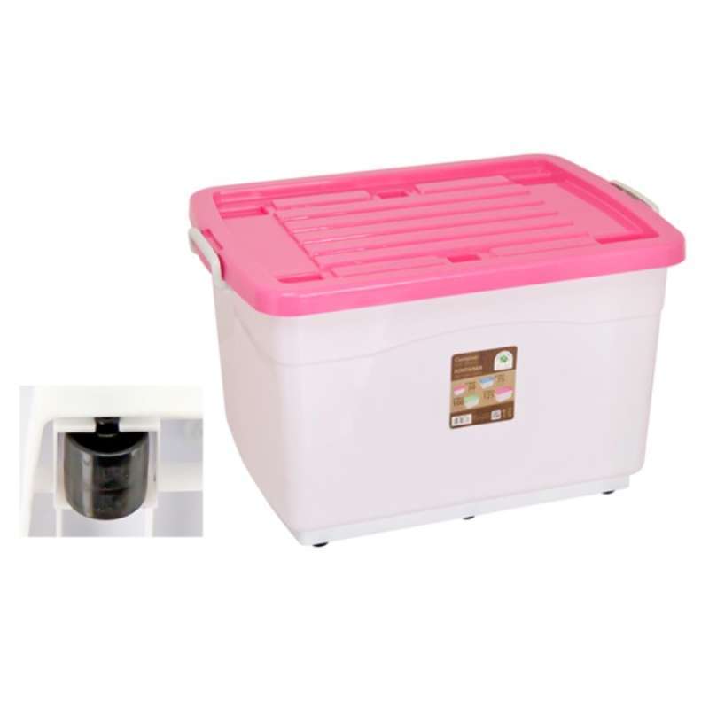 Jual Green Leaf 7882 Container Box Dgn Roda 100 Liter Kotak Plastik ...