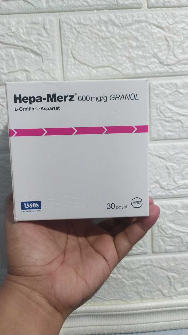 Jual Hepamerz Granulate 5gram - BOX 30 sachet (Original Turki) di ...