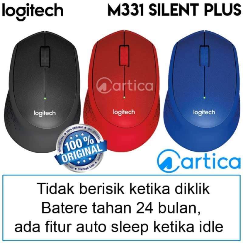 Promo Logitech M331 Silent Plus Wireless Mouse Diskon 9% Di Seller Meena Store - Cengkareng ...