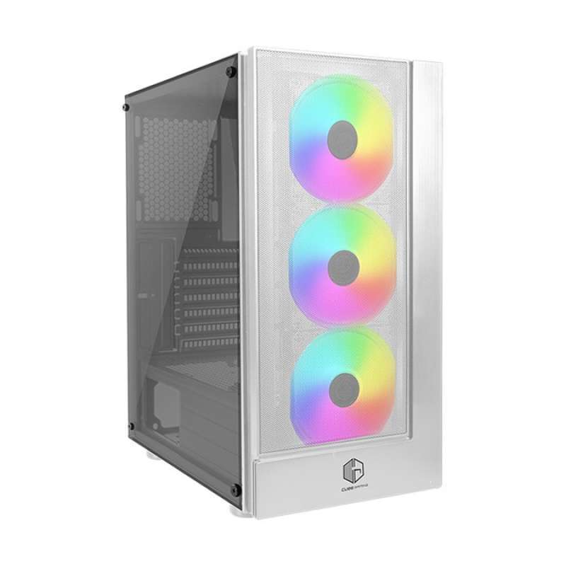 Promo Cube Gaming Lich White Version - Atx - Tempered / Casing Pc ...